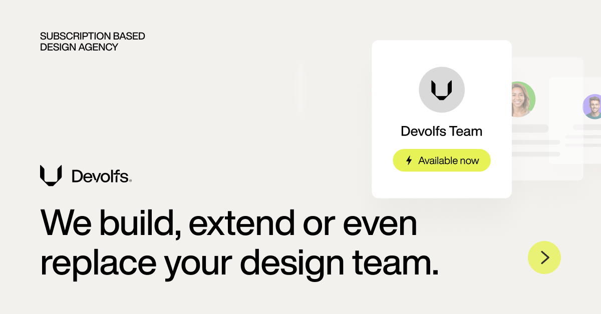 Devolfs - Design subscription service team